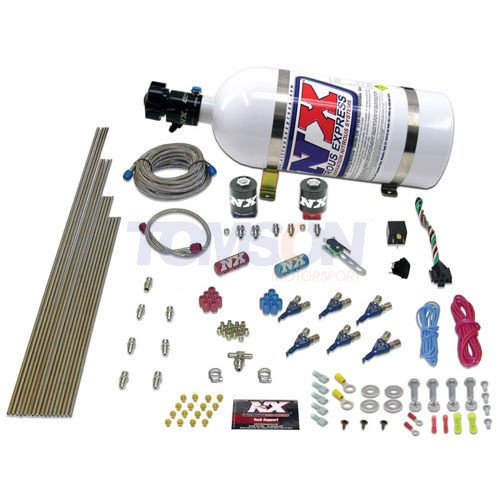 NX 80006-10 Direct Port nitro kit 6 cyl (150-375 HP) with 10lb bottle | PERFORMANCE \ NITRO ...