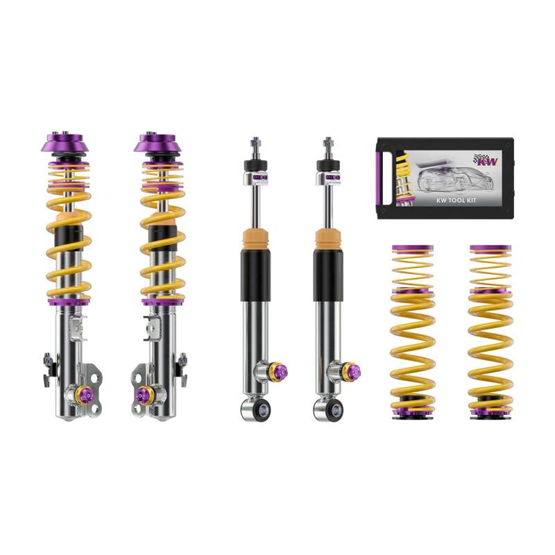 KW 39756223 Variant 4 Clubsport 3-way coilover kit Toyota GR Yaris ...